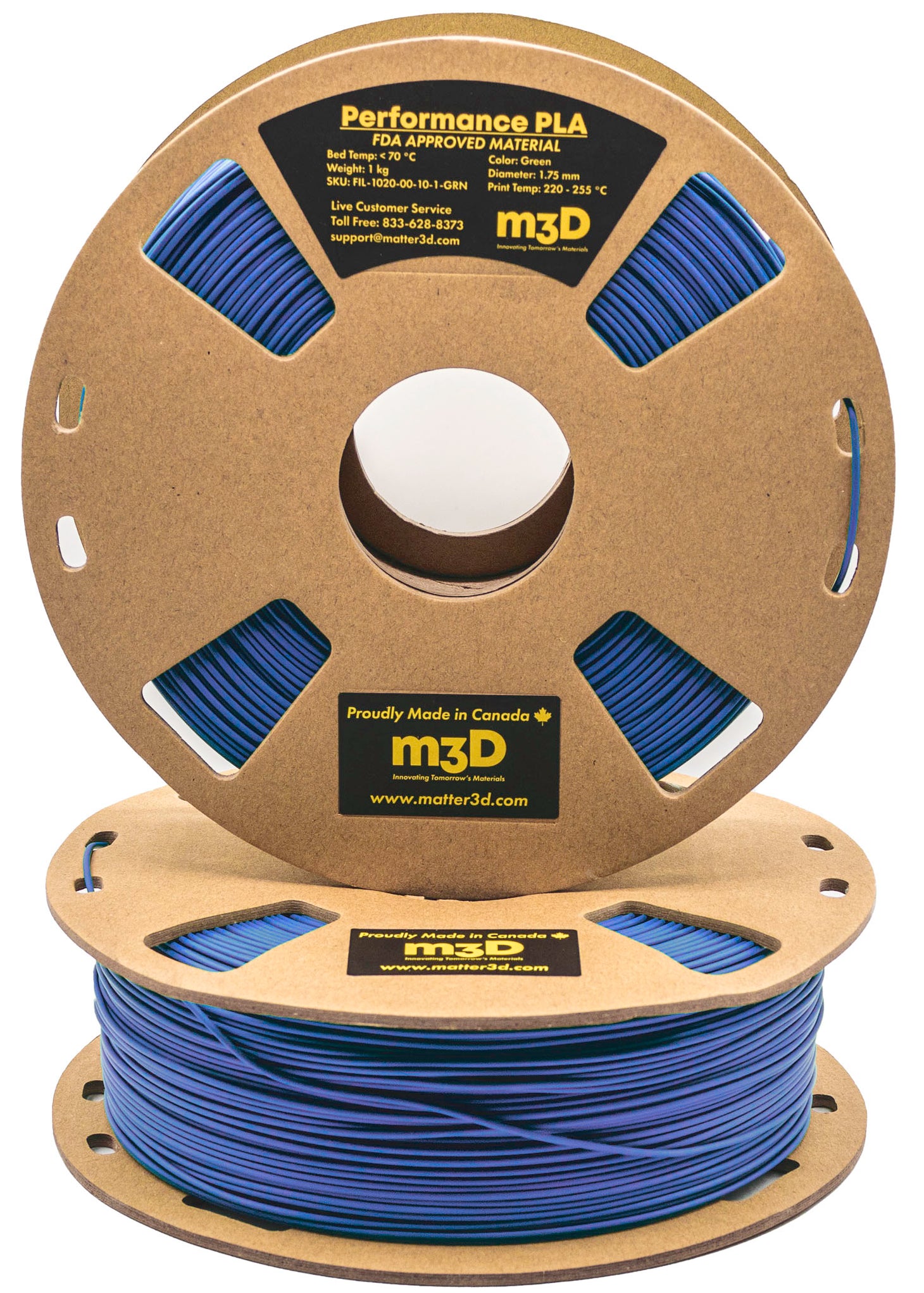 Performance PLA — Matter3D Inc
